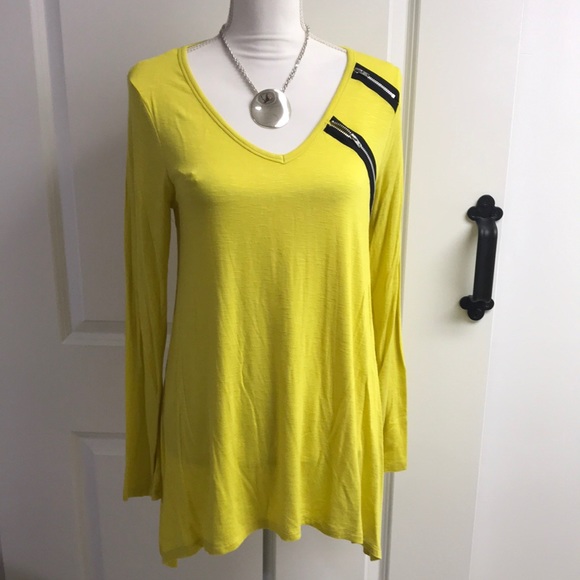 INC International Concepts | Tops | Magnificent Chartreuse Tunic Top ...